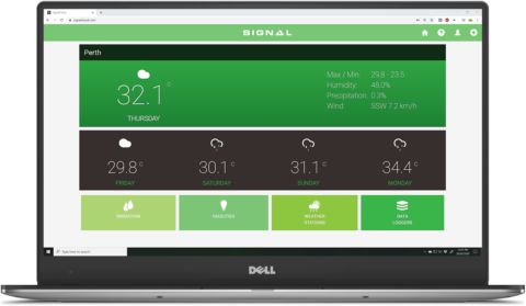 SignalCloud Web-Based Irrigation Control | SIGNAL Australia